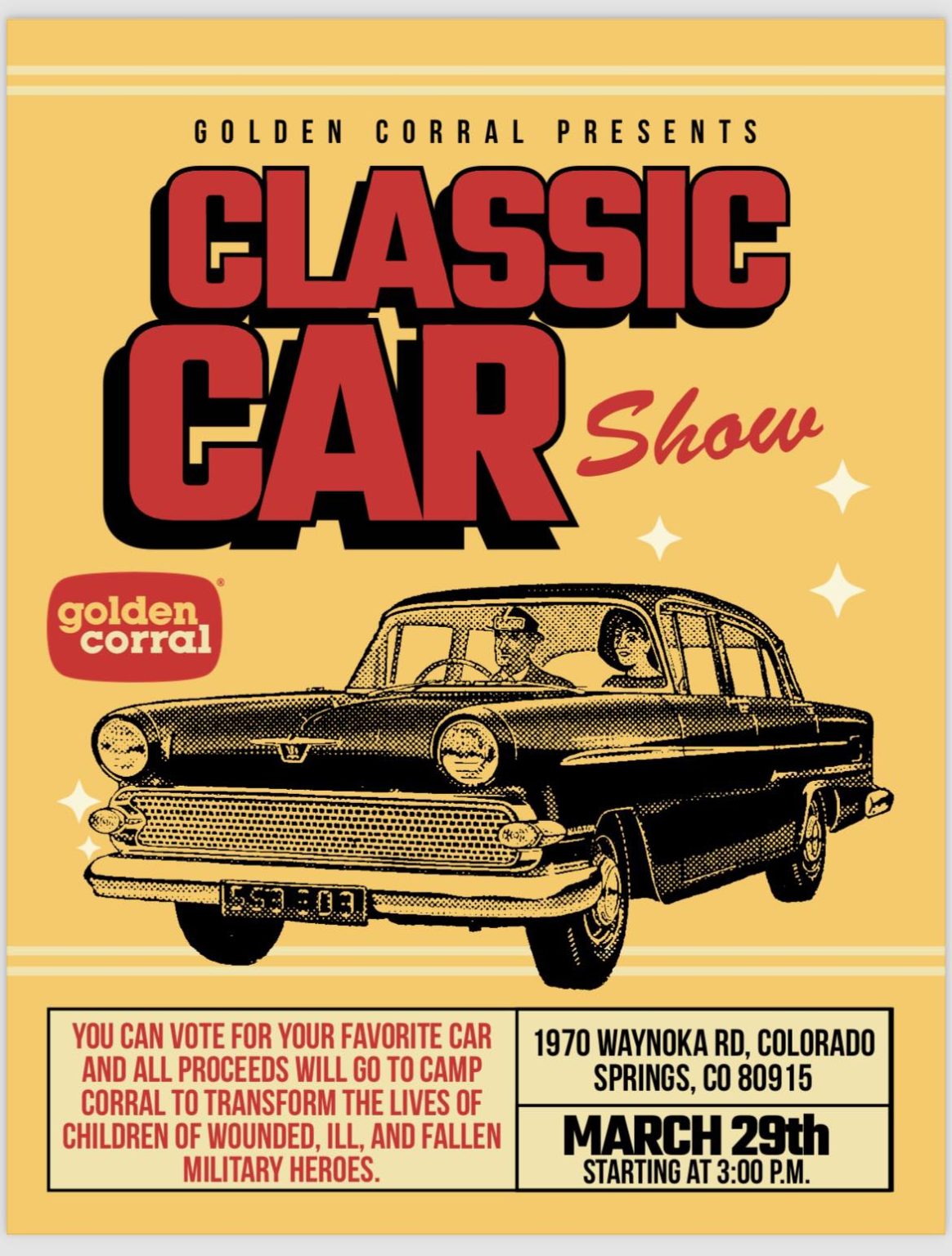Golden Corral Classic Car Show - Colorado Car Culture